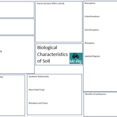Biological Soil Properties Mindmap – Mr. Ag