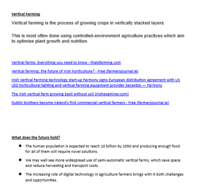 Ag Science Project Booklet + Technology Research – Mr. Ag