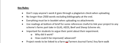 Ag Science Project Booklet + Technology Research – Mr. Ag